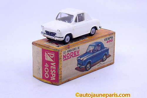 Auto Jaune Paris : modèles réduits automobiles des années 50 et 60